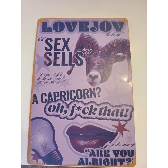 Unbranded | Wall Decor | The Completed Lovejoy Are You Alright Ep Metal ...